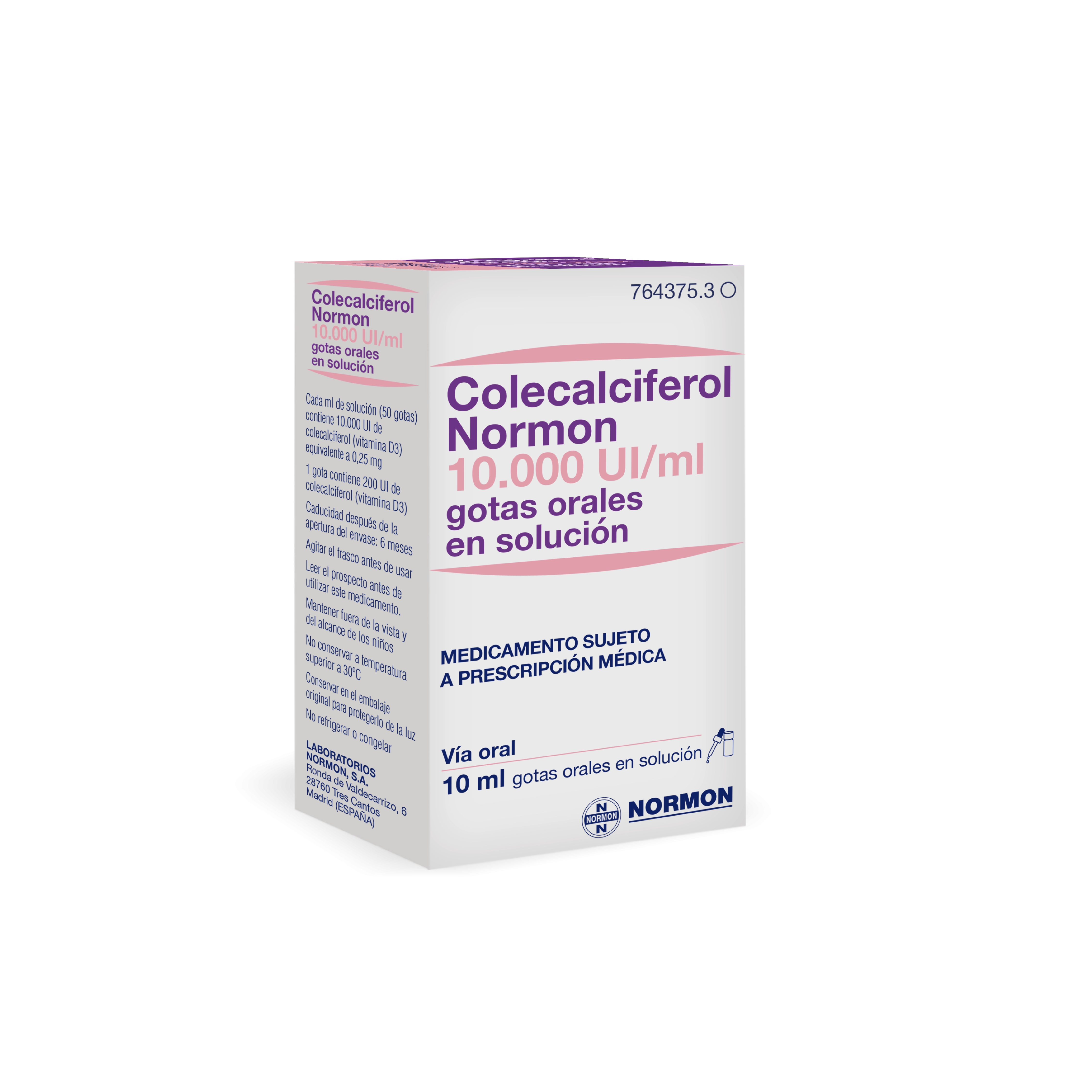 Colecalciferol NORMON - Normon